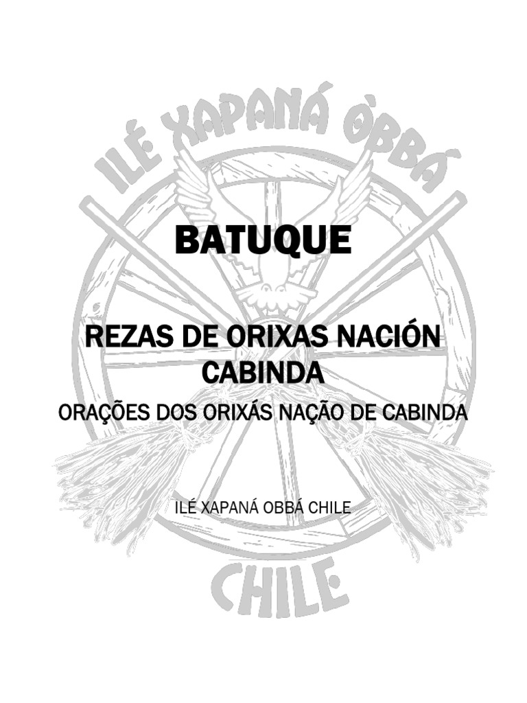 Rezas Batuque Nación Cabinda | PDF | Divindades | Religião étnica