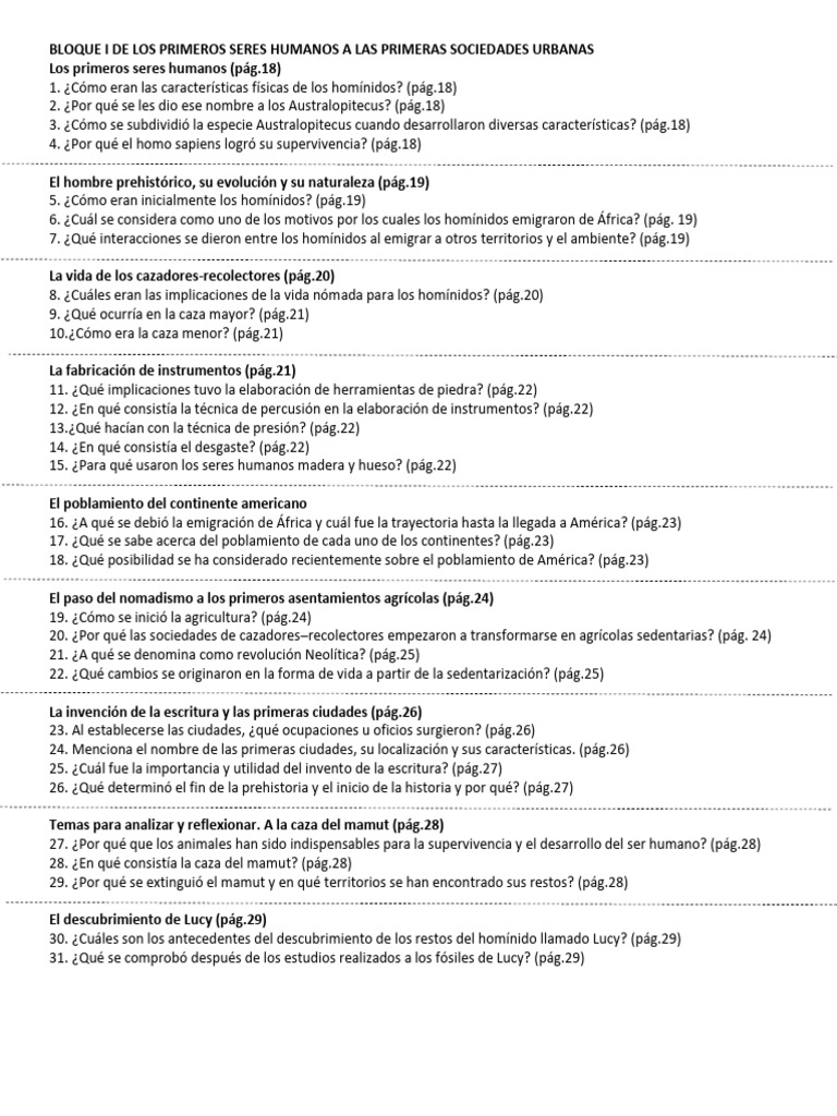 Emigración de Homínidos y Poblamiento Americano | PDF | Nómada | Humano