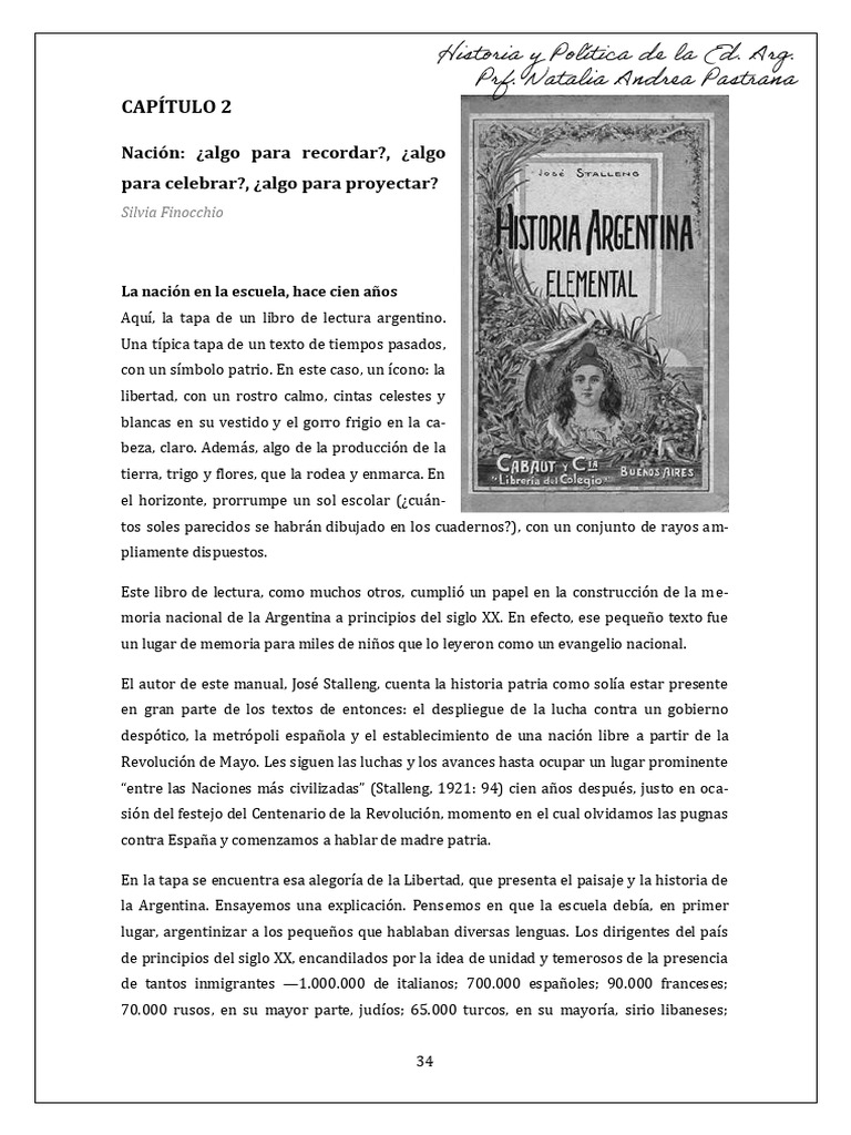 Finocchio Silvia | PDF | Nación | Argentina
