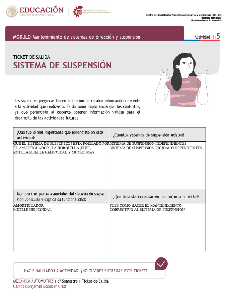 9-Recurso - Ticket de Salida | PDF