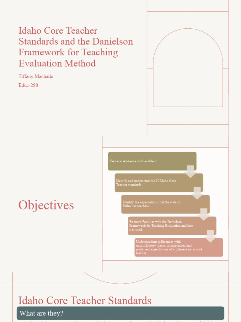 idaho core teacher standards and framework | PDF | Teachers | Learning