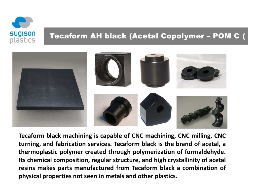 Tecaform AH Black (Acetal Copolymer - POM | PDF
