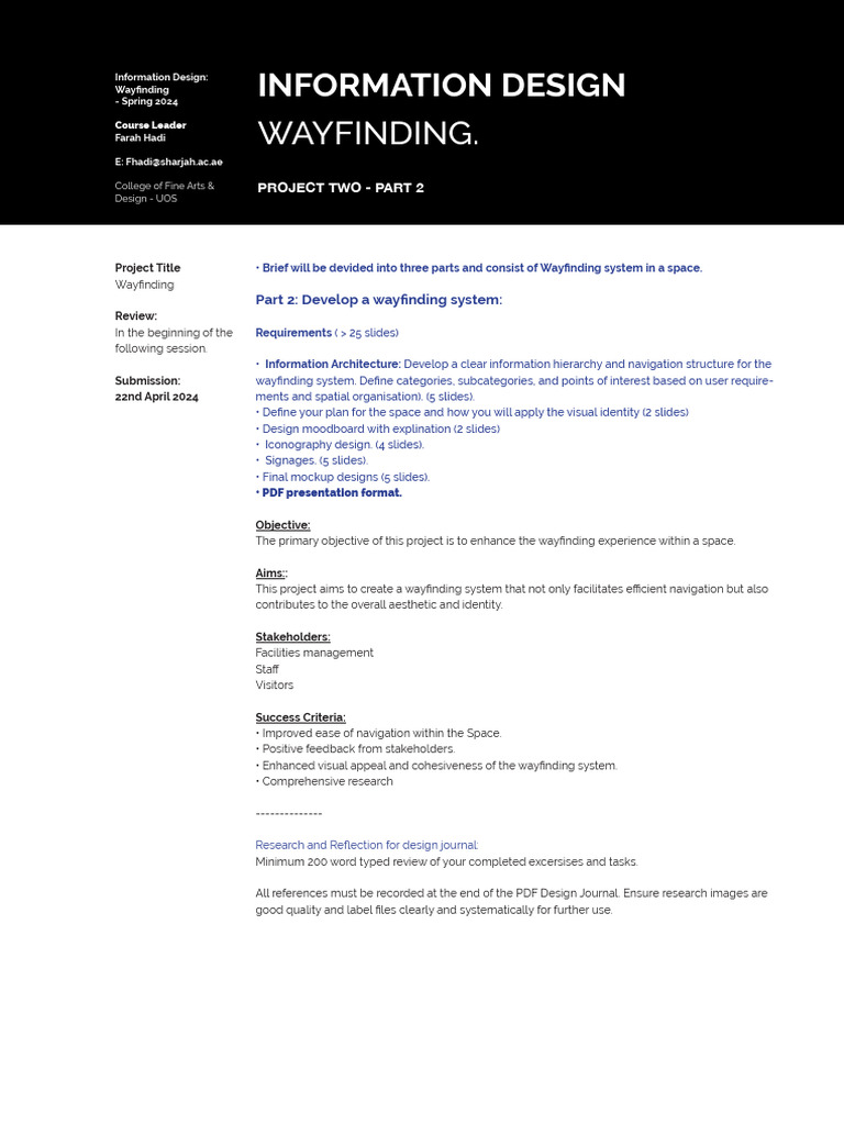 Part 2 Wayfinding | PDF | Cognition
