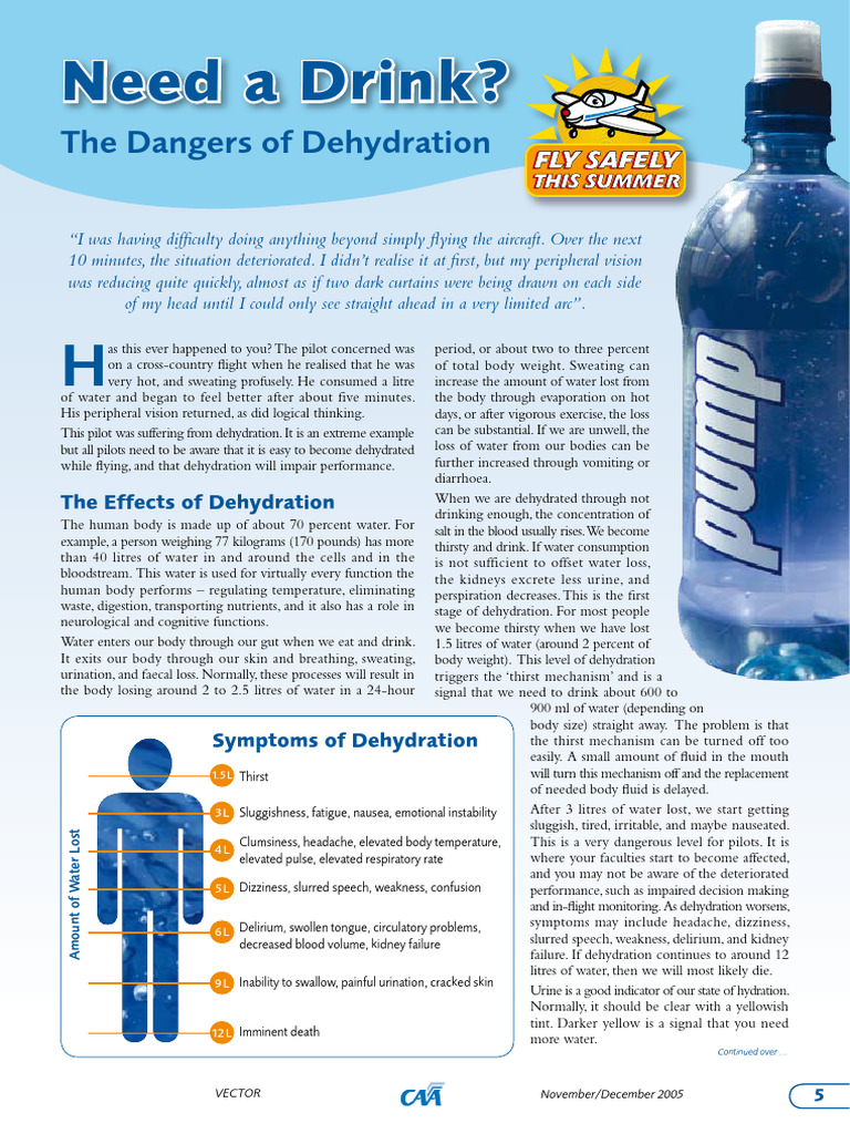 Dehydration | PDF | Dehydration | Urine