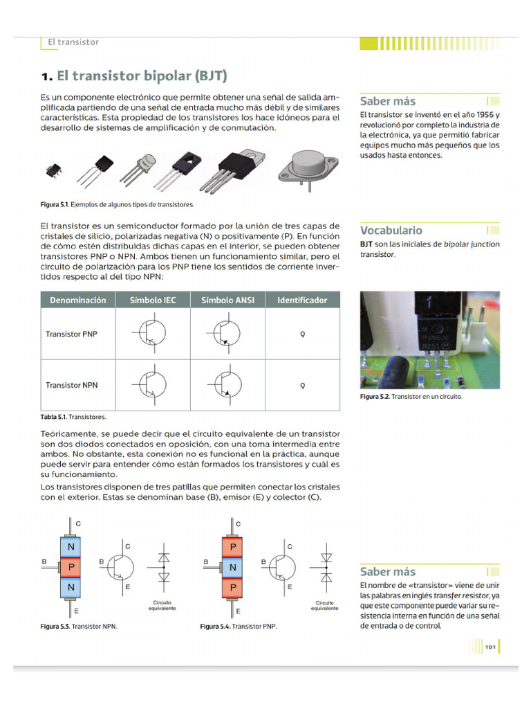 Transistor BJT | PDF