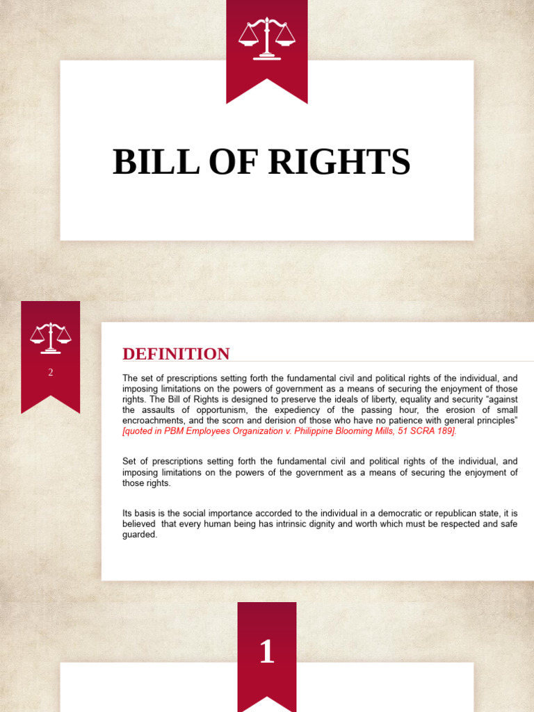 Basic Concepts of Bill of Rights | Download Free PDF | Rights | Human ...