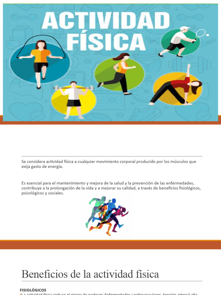 ACTIVIDAD FISICA | PDF | Flexibilidad (anatomía) | Obesidad
