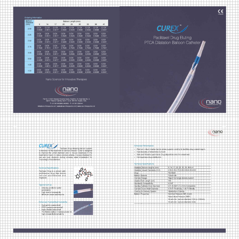Brochure Curex PTCA | PDF