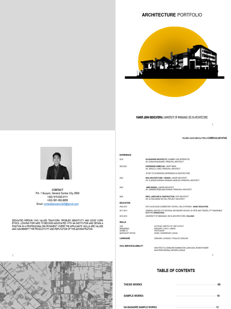 Architecture Portfolio | PDF | Home