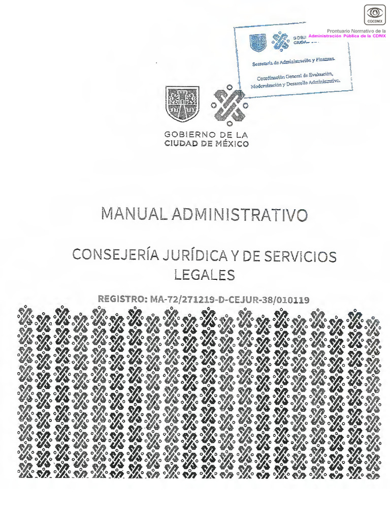 Manual Administrativo CJSL | PDF | Administración Pública | México