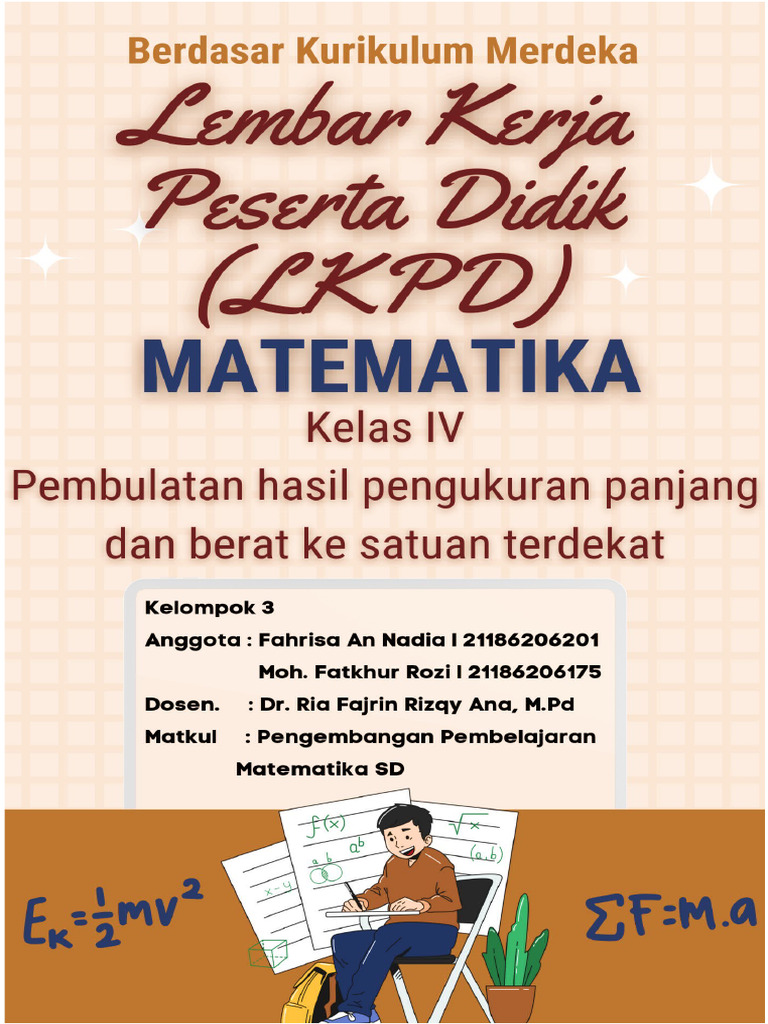 LKPD MTK Kel 3 | PDF