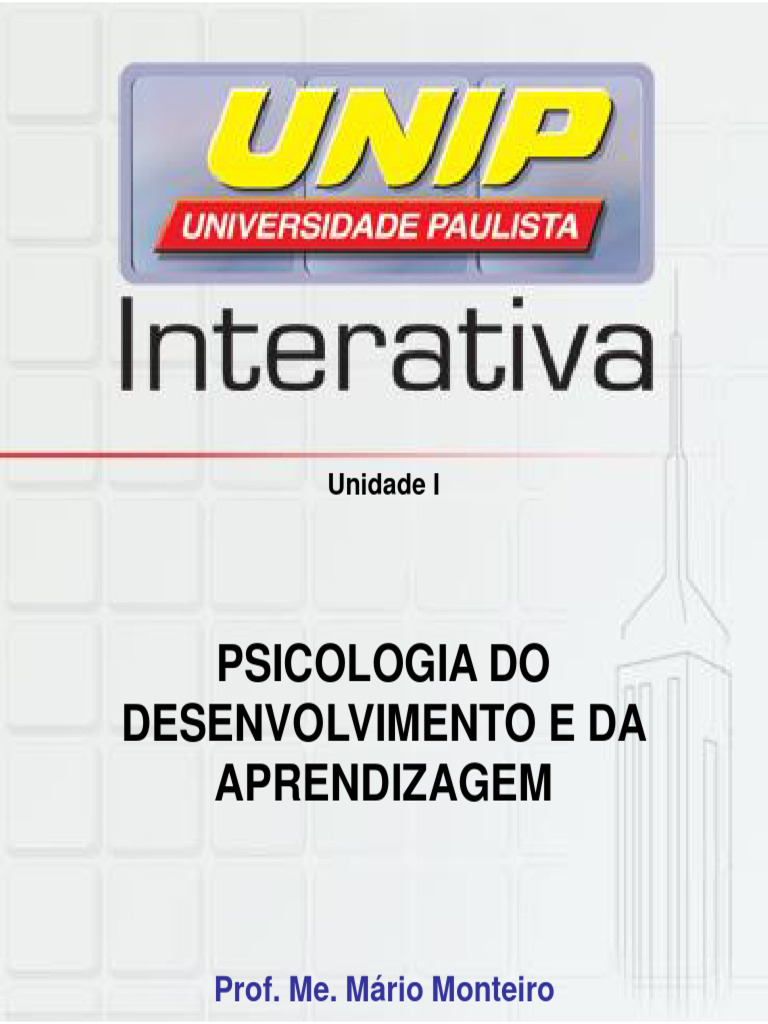 Slides de Aula - Psicologia Do Desenvolvimento e Da Aprendizagem | PDF | Inteligência | Aprendizado