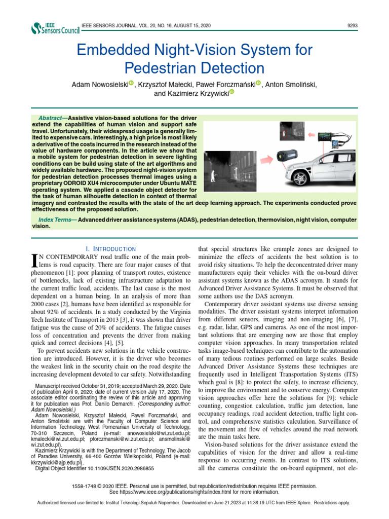Embedded_Night-Vision_System_for_Pedestrian_Detection | PDF | Computer ...