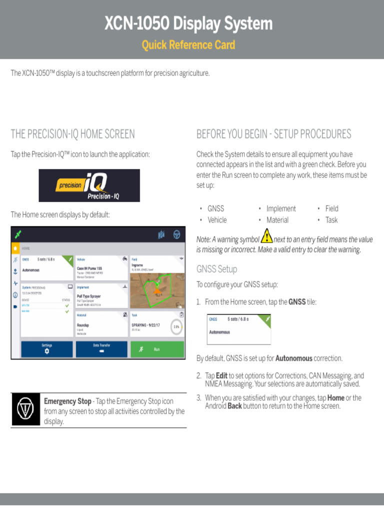 Vanee Farm Centre XCN-1050 Quick Reference Card | PDF | Icon (Computing ...
