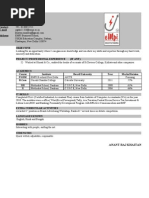 Chartered Accountant (CA) Articleship Resume Sample | PDF | Cognition ...