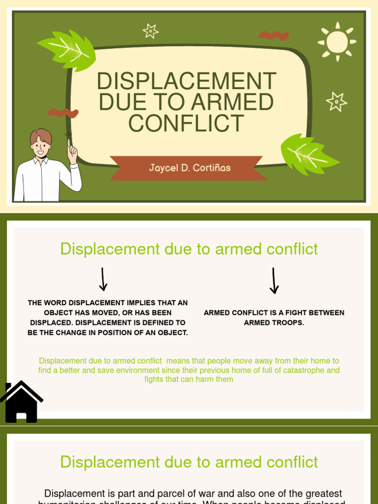 Displacement Due To Armed Conflict | PDF | Learning | Psychology