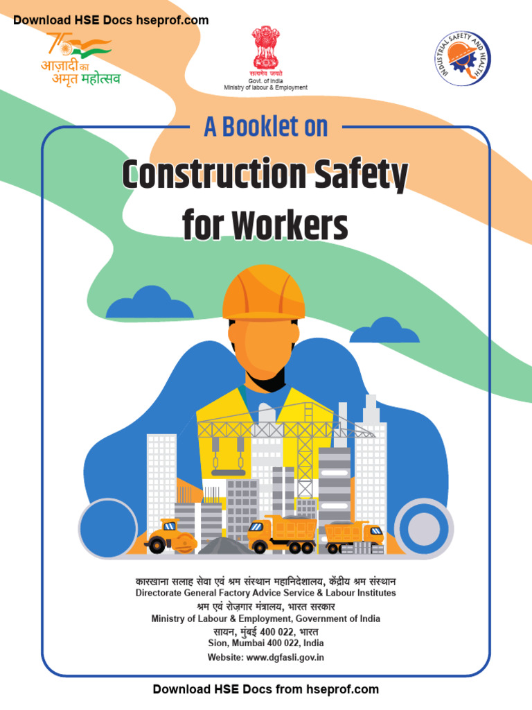Construction Safety | PDF | Safety | Occupational Safety And Health