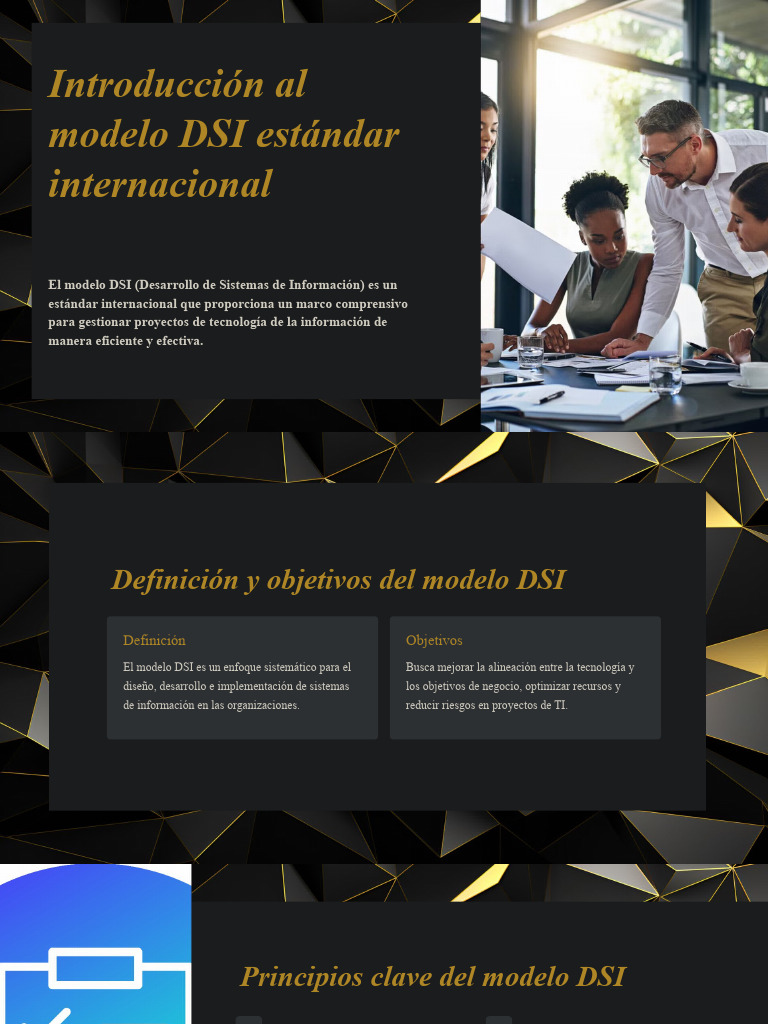Introducción al modelo DSI estándar | PDF | Planificación | Diseño