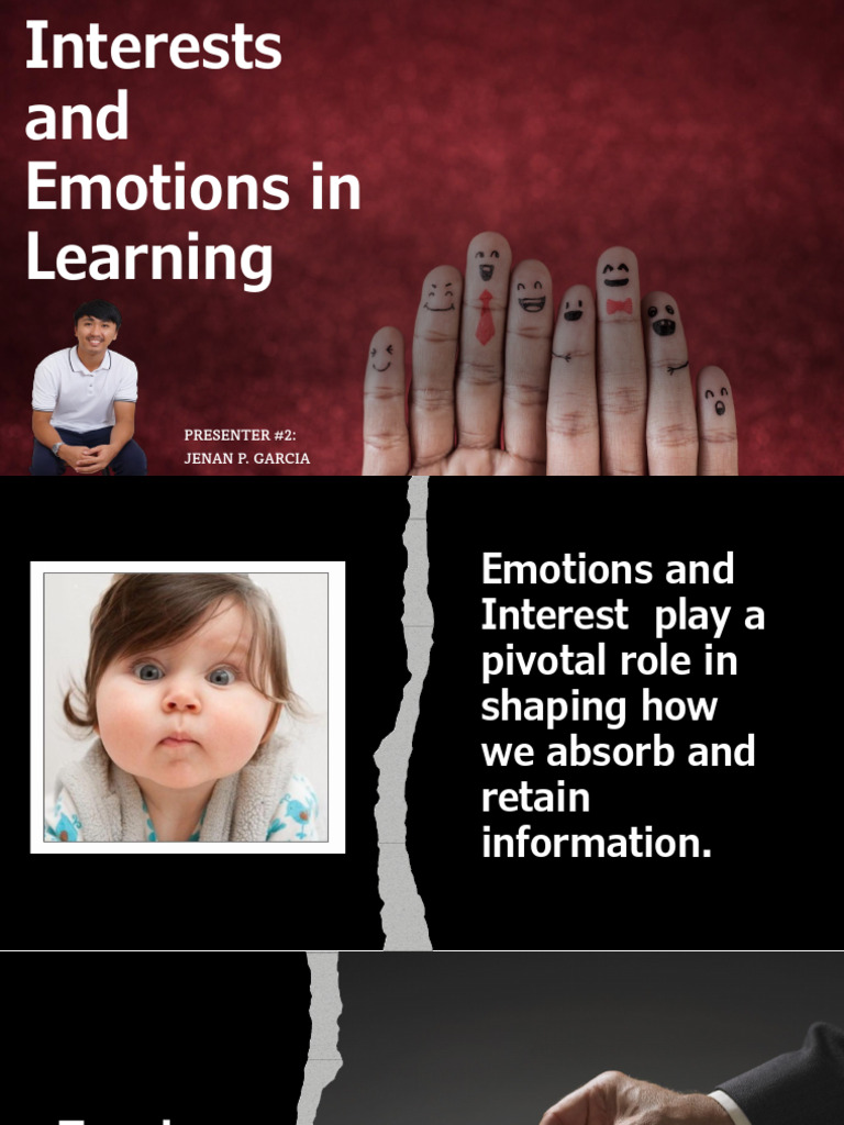 Emotions and Interests in Learning | PDF | Self Efficacy | Motivational