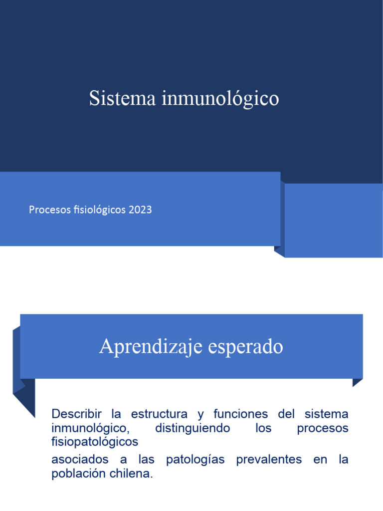 Sistema Inmunolã Gico | PDF | Sistema inmune | Linfocitos