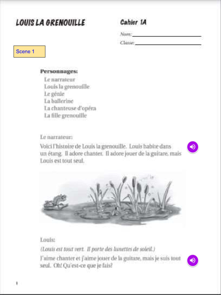 Louis La Grenouille | PDF