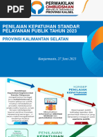 Panduan Evaluasi Pelayanan Publik | PDF | Bisnis