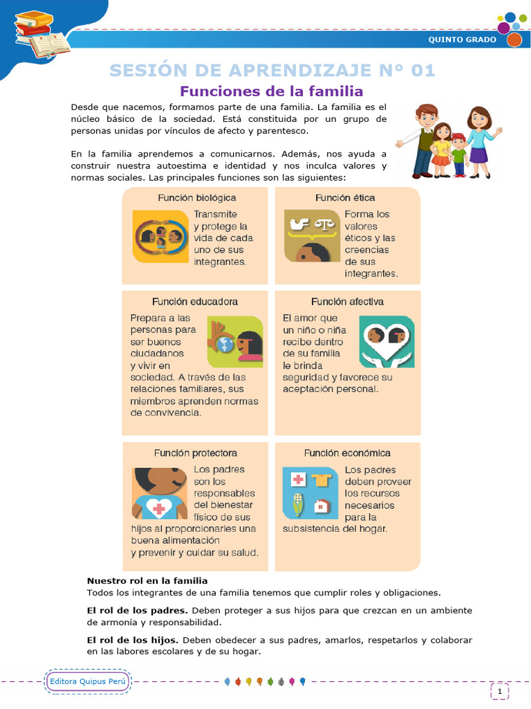 Anexo de Sesiones de Aprendizaje - Semana 1 - UD III - Editora Quipus Perú | PDF | Sistema ...