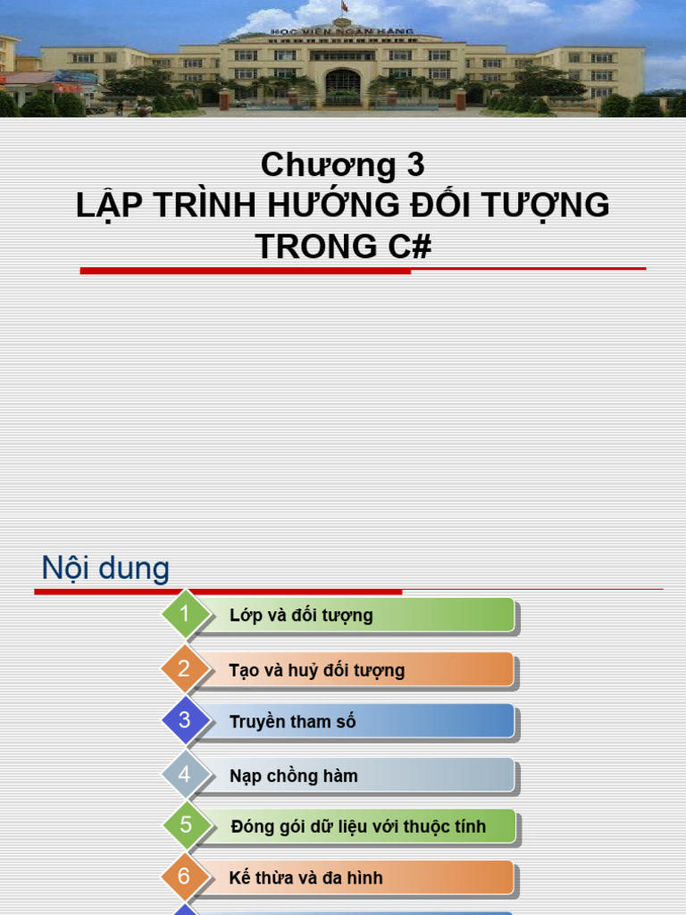 C03-Lap Trinh Huong Doi Tuong Trong C# - Part 1 | PDF