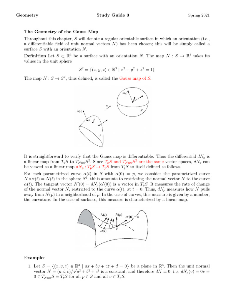 2021 Geometry Study Guide 3 | Download Free PDF | Curvature ...