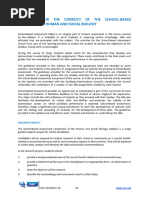 HSB SBA Marking Criteria Overview | PDF | Data | Scientific Method