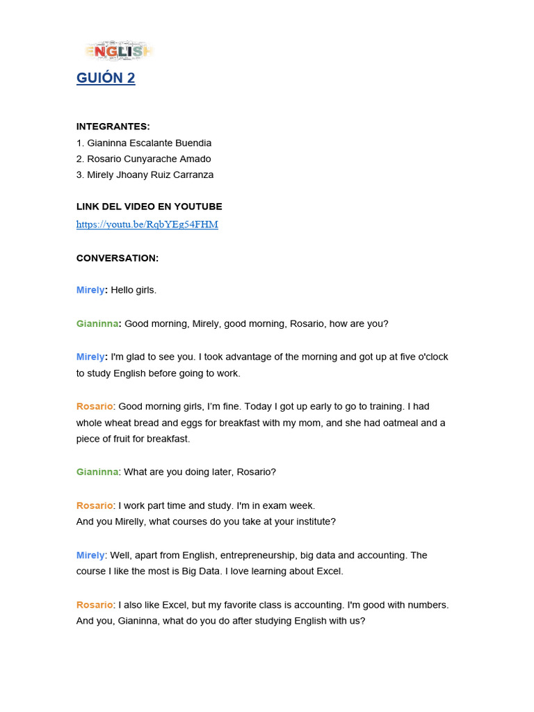 Conversation 2 | PDF