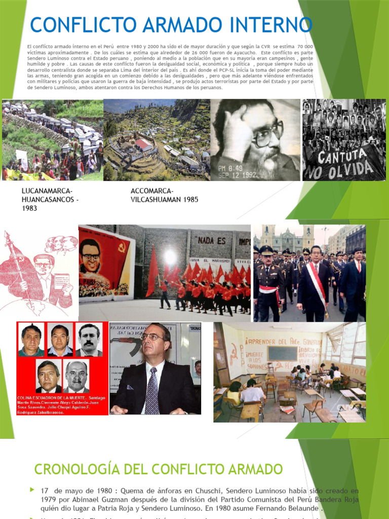 Conflicto Armado Interno en El Perú | PDF | Perú