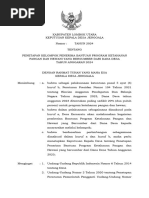 Format SK TPK Ketahanan Pangan 2025 | PDF