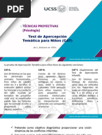 Explicación de Láminas CAT-H | PDF | Percepción | Trastorno de ansiedad