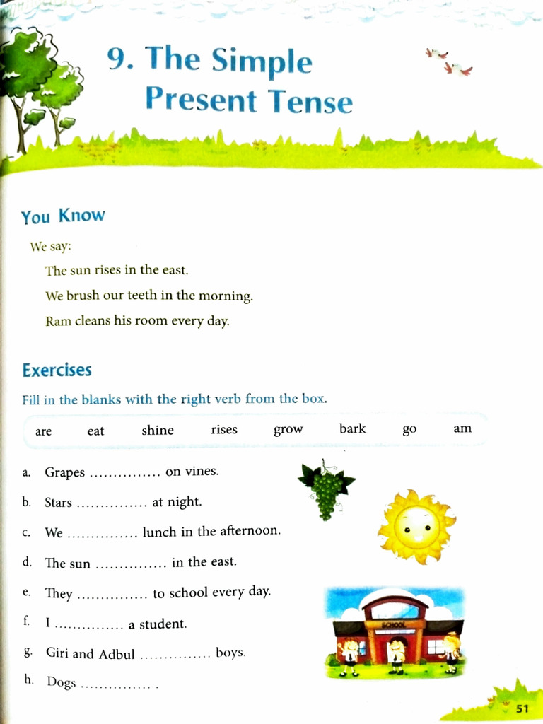 Simple Present Tense Guide | PDF | Verb | Grammatical Tense