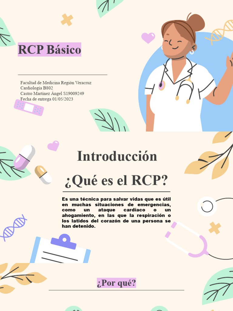 RCP Básico | Descargar gratis PDF | Reanimación cardiopulmonar | Corazón