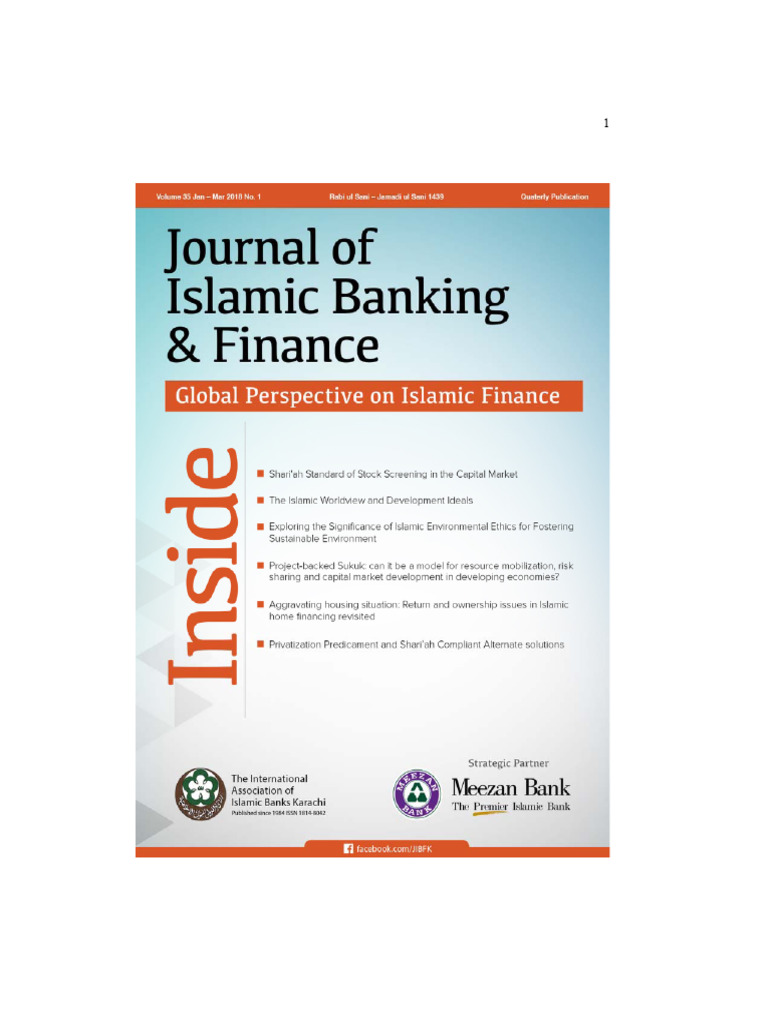 Jan March 2018 | PDF | Islamic Banking And Finance | Insurance