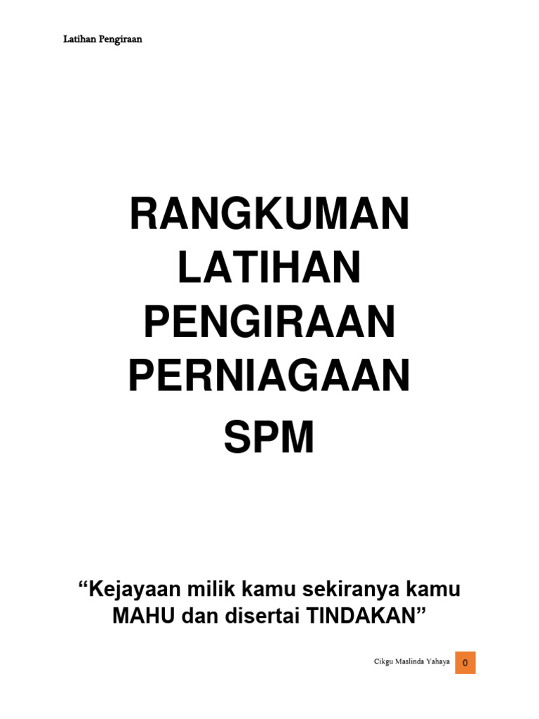 Latihan Pengiraan Soalan | PDF