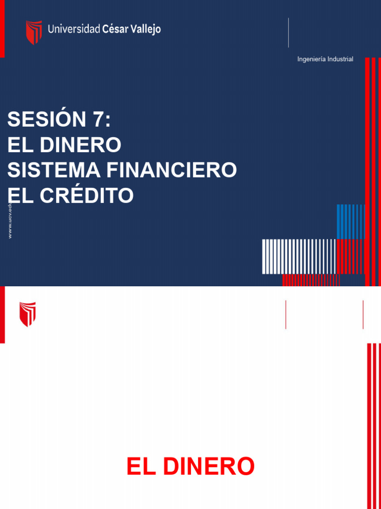 Sistema Financiero El Dinero | PDF | Dinero | Bancos