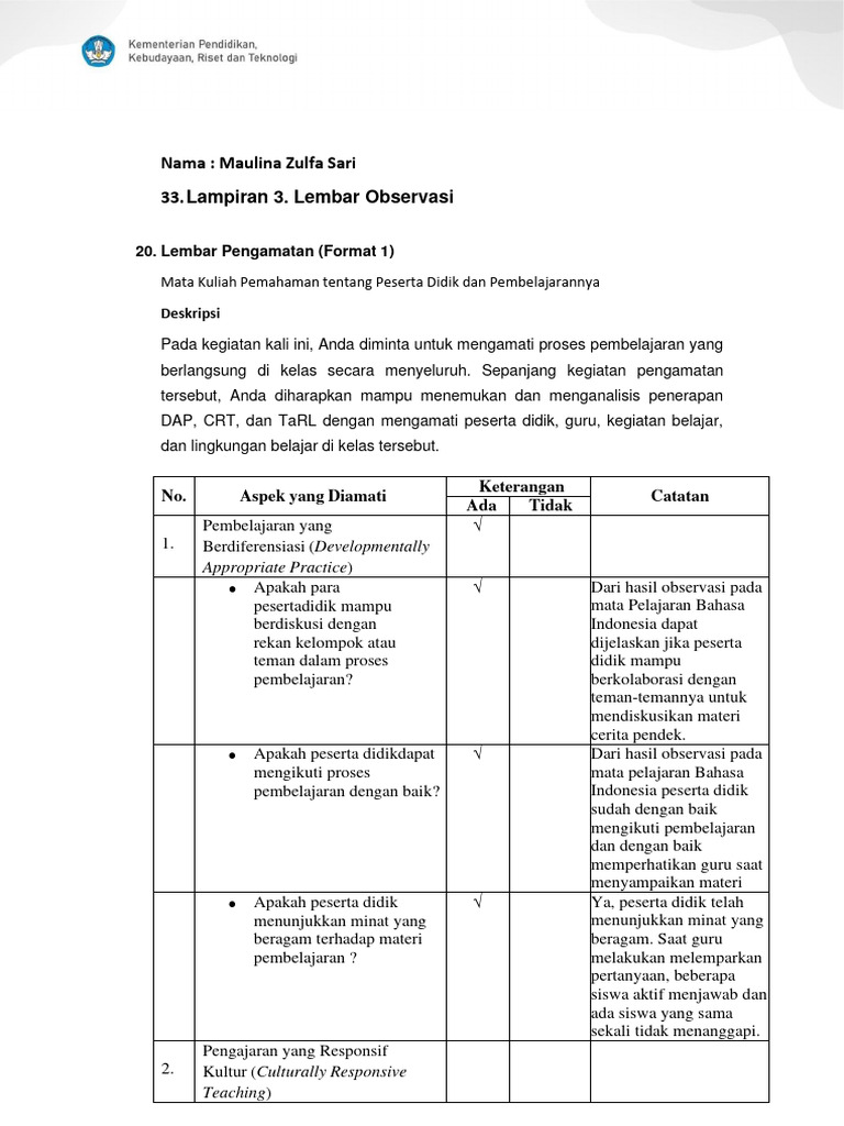 01.02.3-T1-6 Elaborasi Pemahaman Topik 1 | PDF