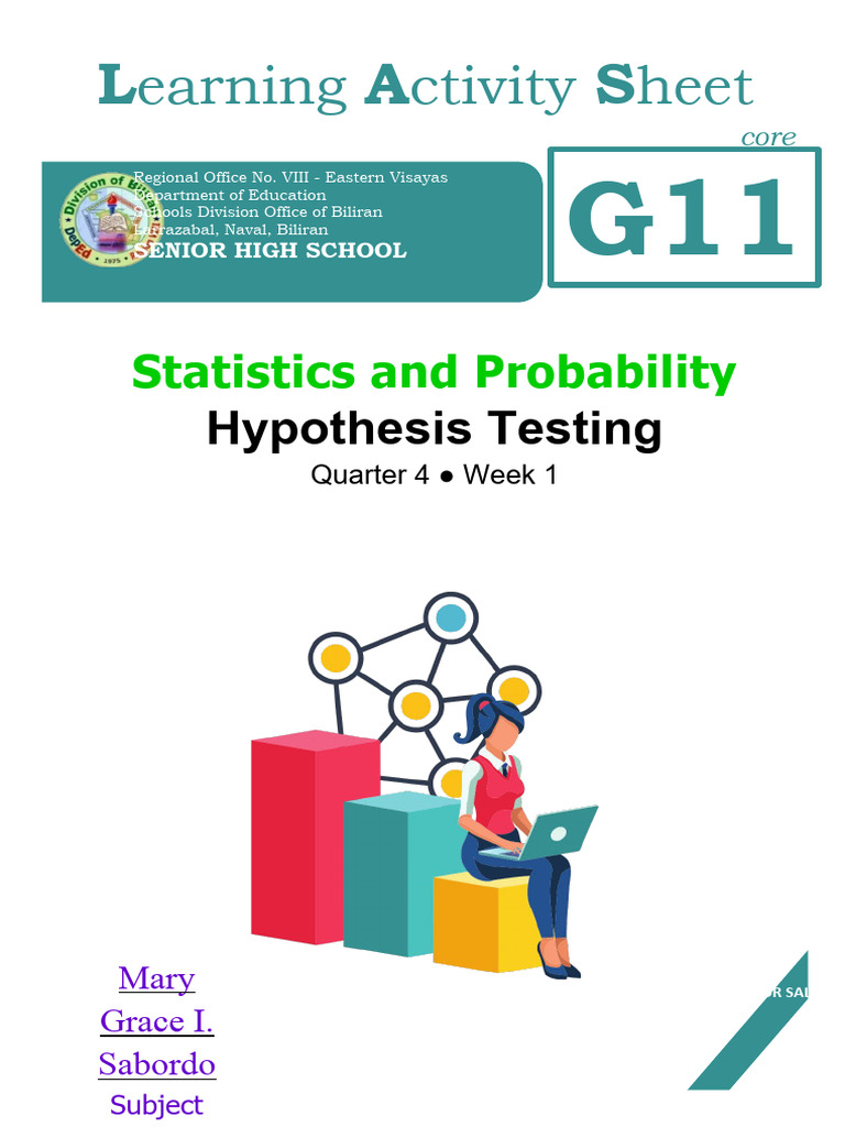 Week 1-2 Stats and Prob | PDF | Type I And Type Ii Errors | Statistical ...