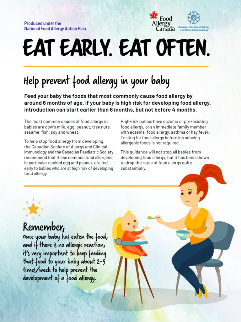 Eat Early Eat Often | PDF | Food Allergy | Allergy