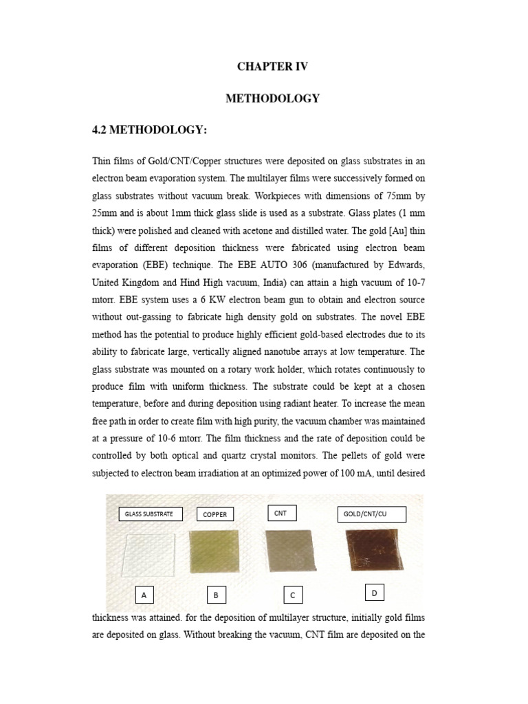 Methodology of Electron Beam Technique | PDF