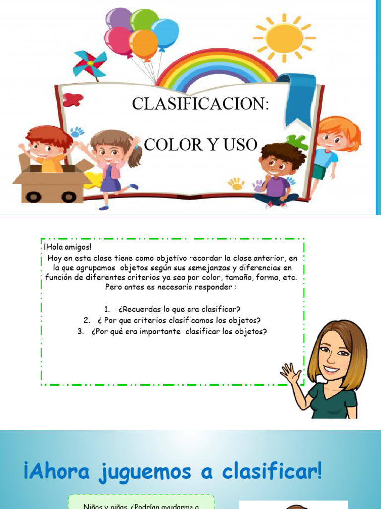 Clase 2 Clasificacion PK | PDF | Arte | Relaciones personales, crianza ...
