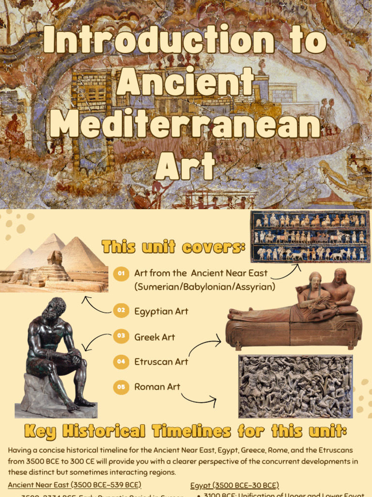 Overview of Ancient Mediterranean Art | PDF | Ancient History | Ancient ...
