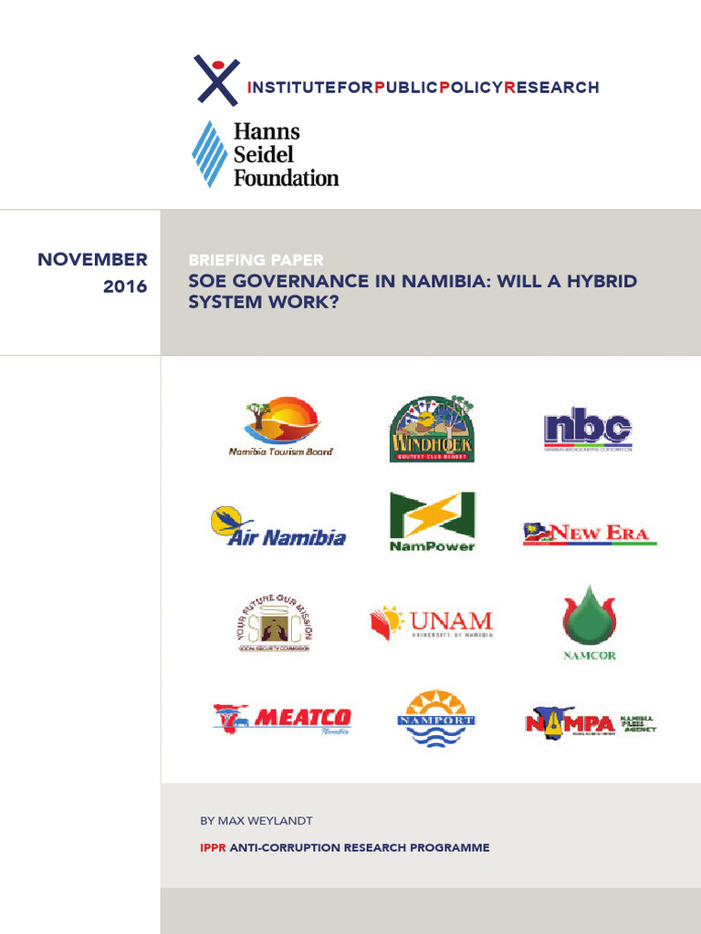 IPPR SOEs FINAL | PDF | State Owned Enterprise | Governance
