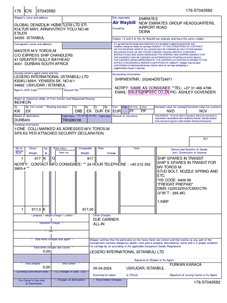 Awb - 176-57043582 - Global | PDF | Valve