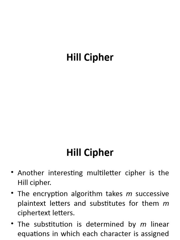 Lecture 3_2 | PDF | Encryption | Cipher