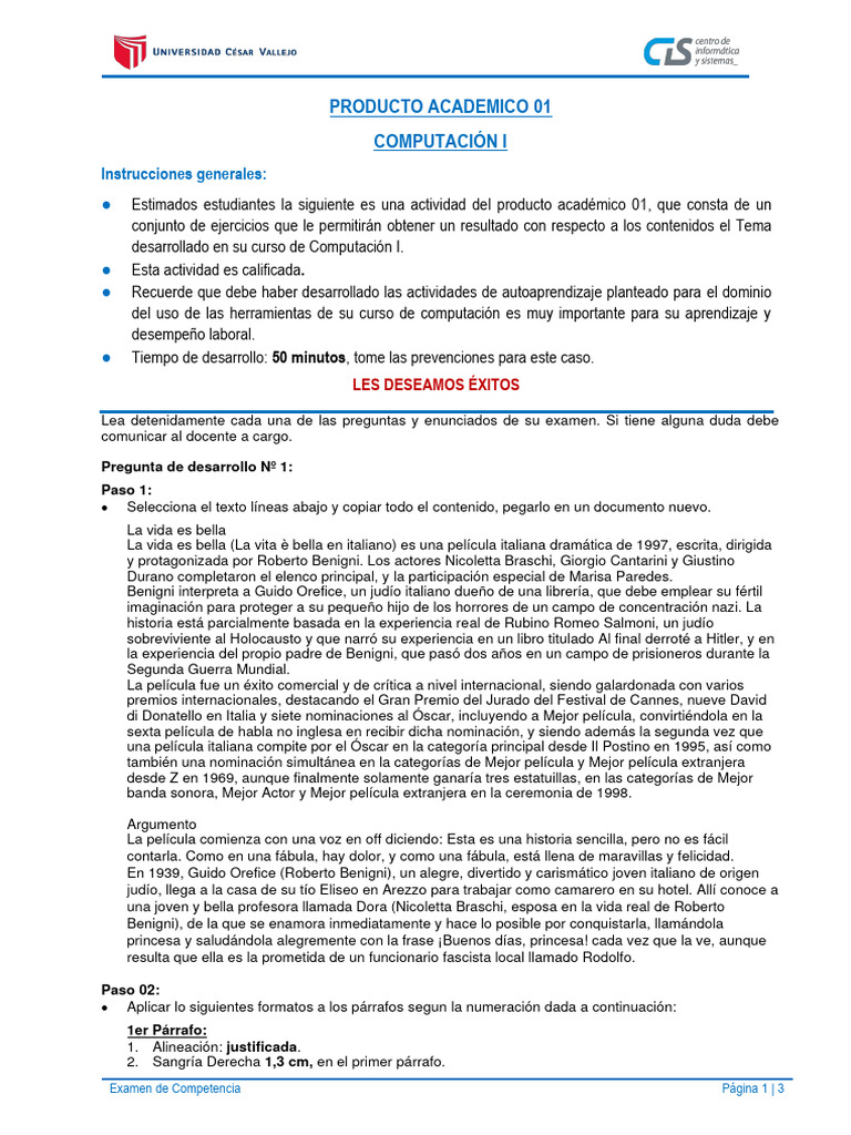 PA 01- GRP02 ACTIVIDAD DE AUTOEVALUACION | PDF