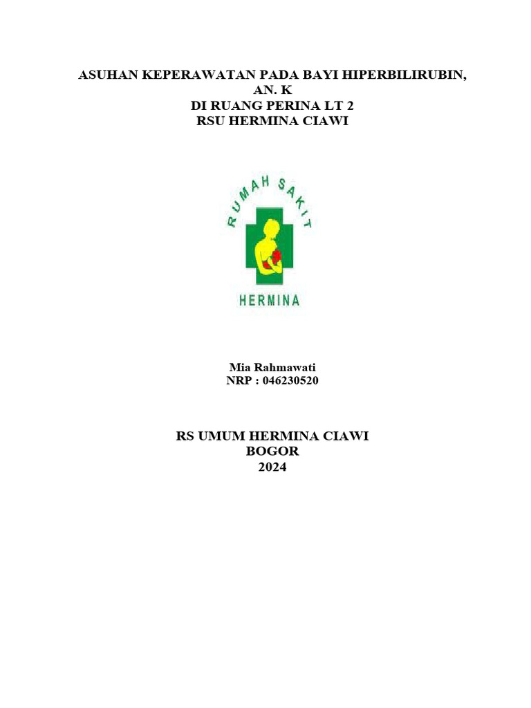 Askep Billirubin Mia Fix | PDF